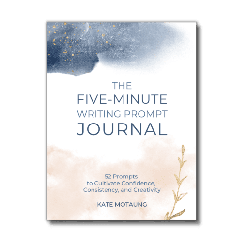The Five-Minute Writing Prompt Journal {Paperback Version} - Five ...